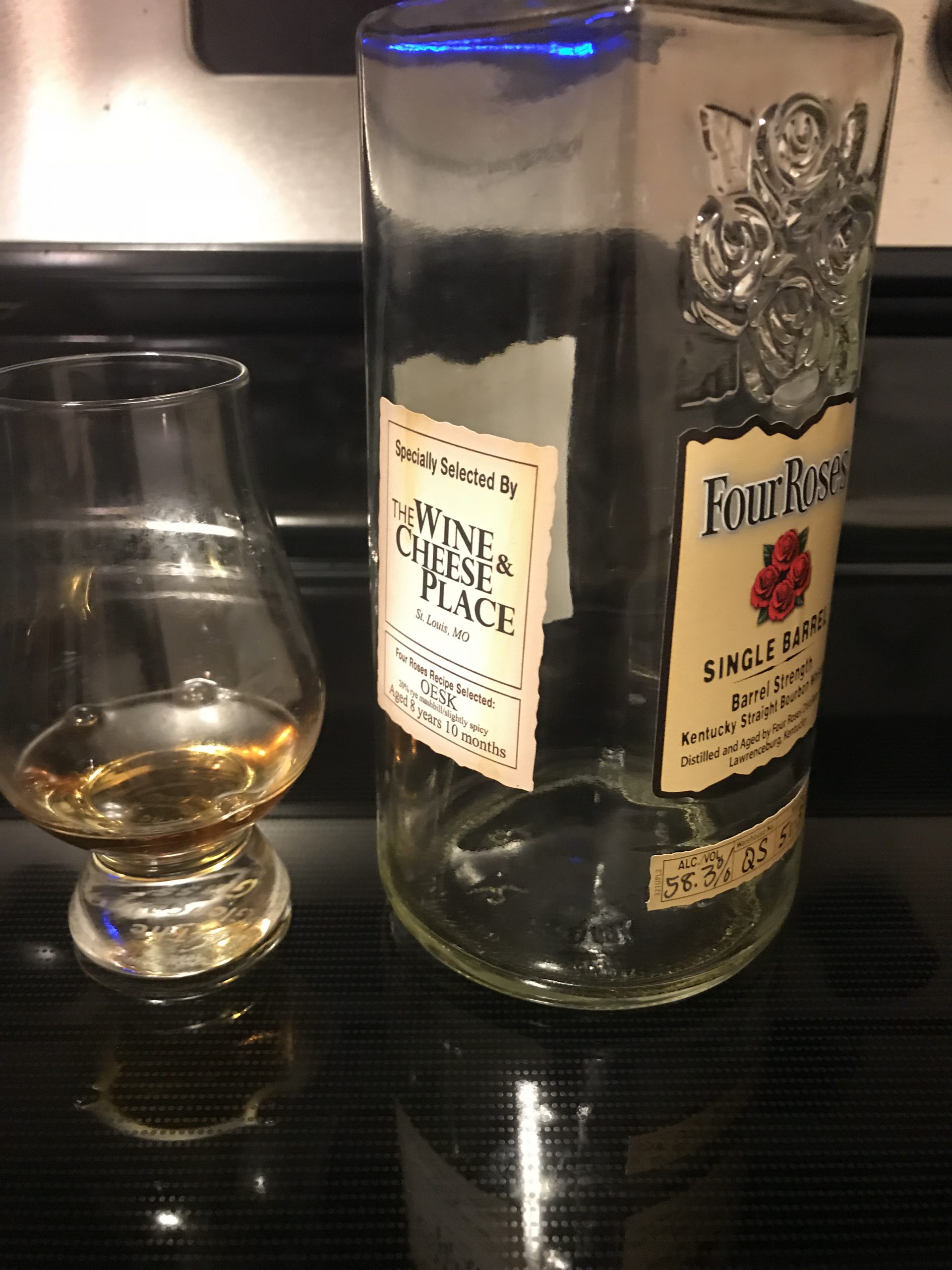 Four Roses OESK Private Selection The Wine and Cheese Selection Review ...