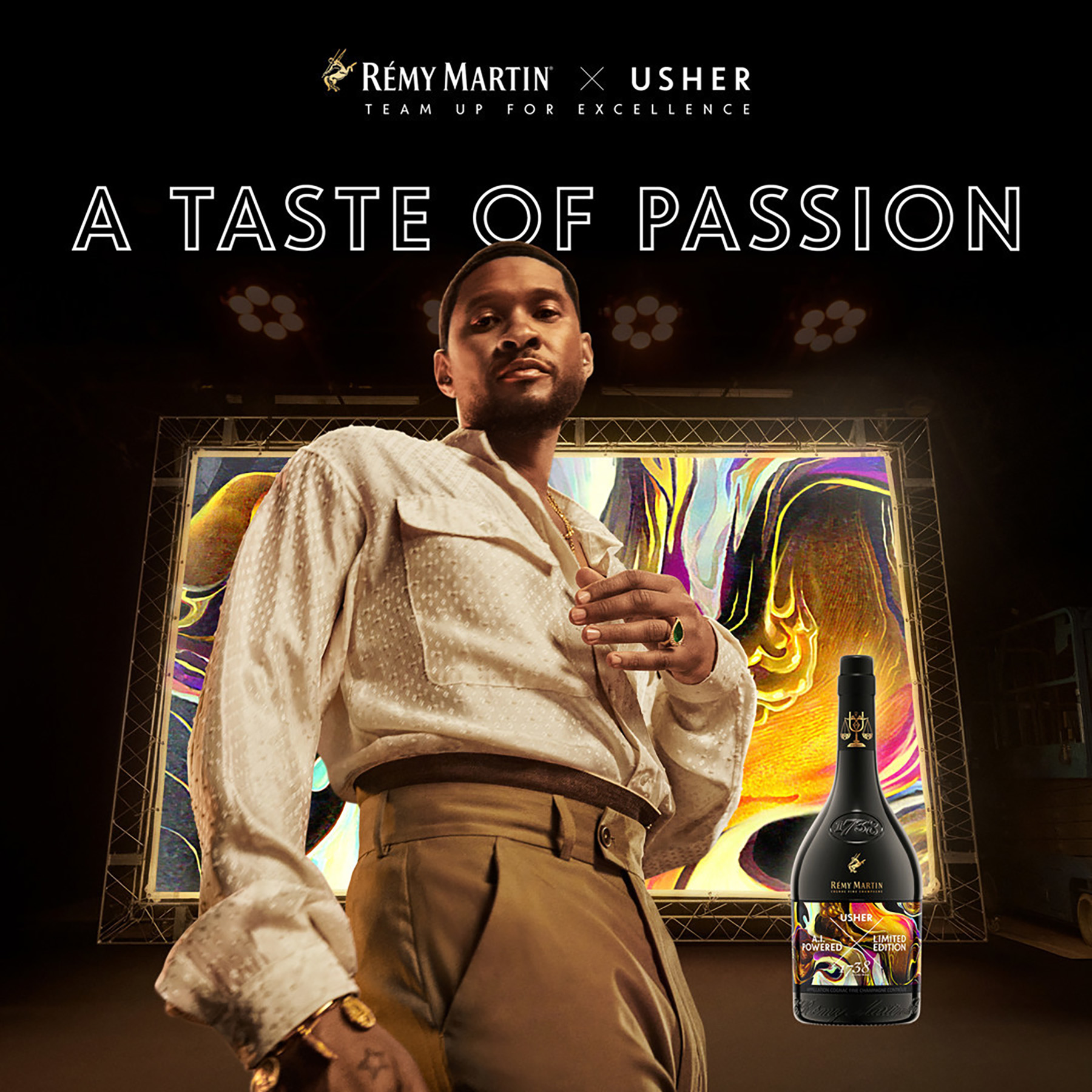 A Taste of Passion: Rémy Martin Taps Usher for Campaign