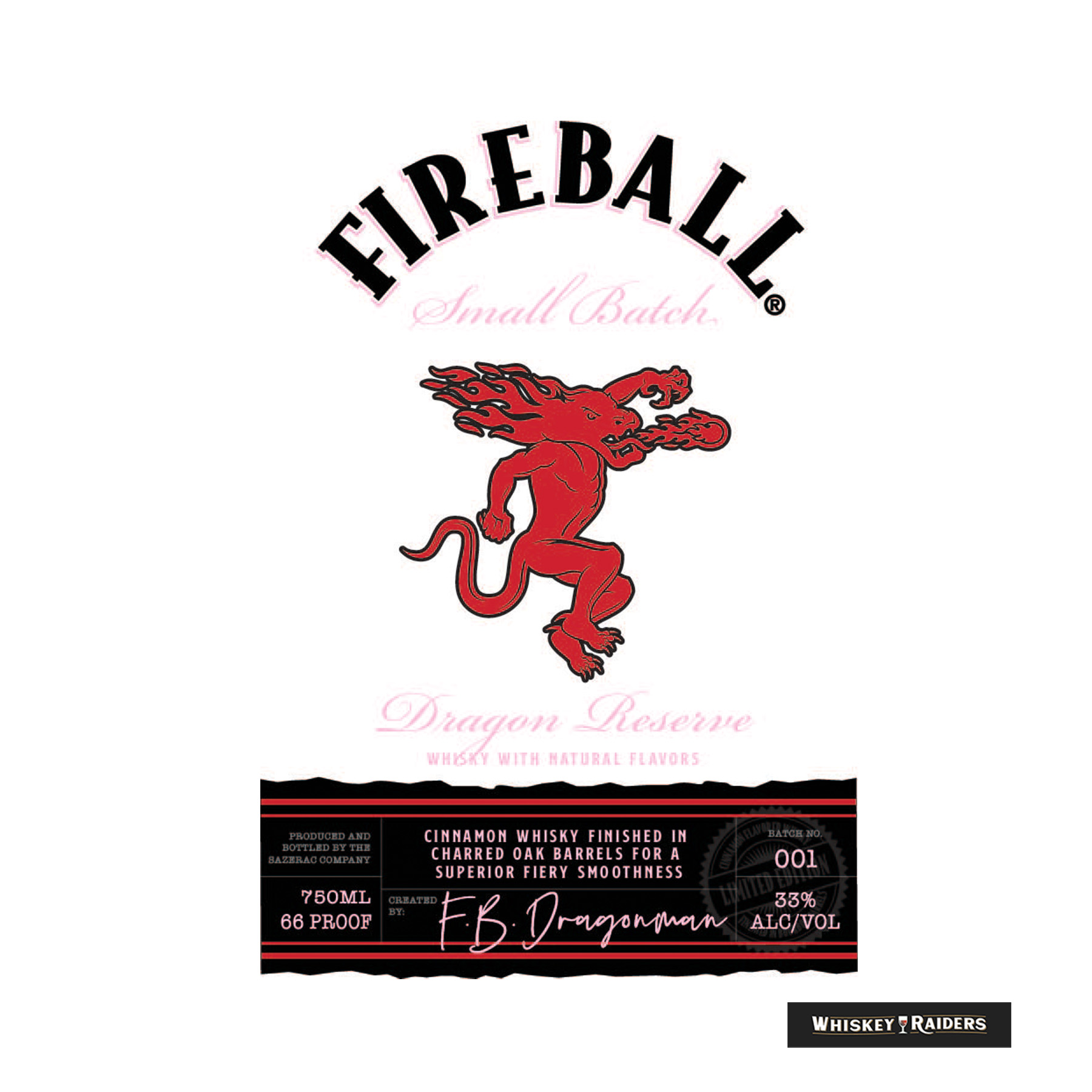 Fireball 'Small Batch Dragon's Reserve' Whisky Unveiled