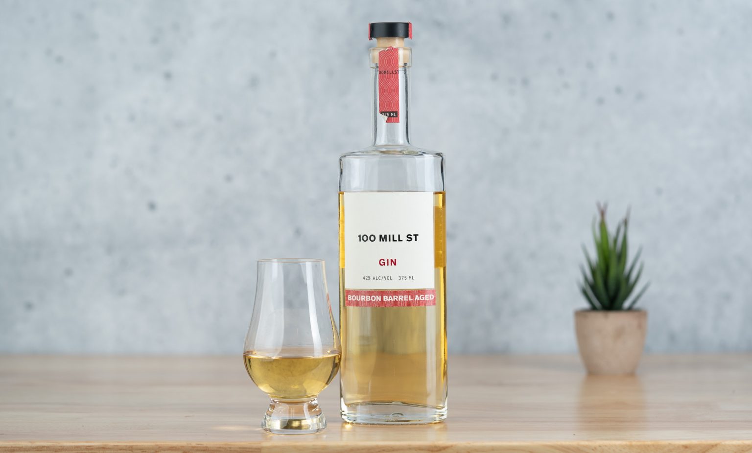 100 Mill Street Bourbon Barrel Aged Gin | The Daily Pour
