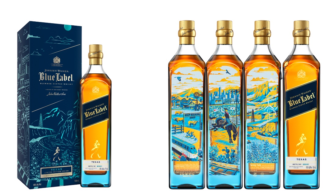 Johnnie Walker Blue Label Tips Hat to Texas in Latest Limited Edition ...