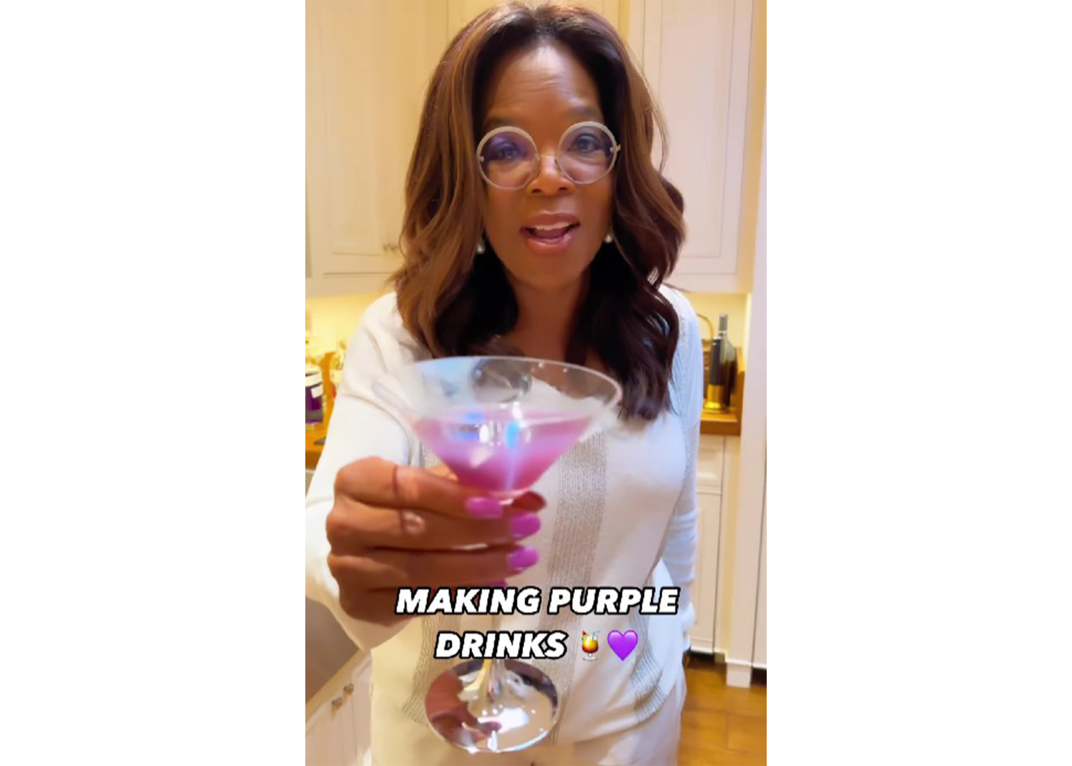 Oprah Winfrey Shares Cocktail Tribute to ‘The Color Purple’ | The Daily ...