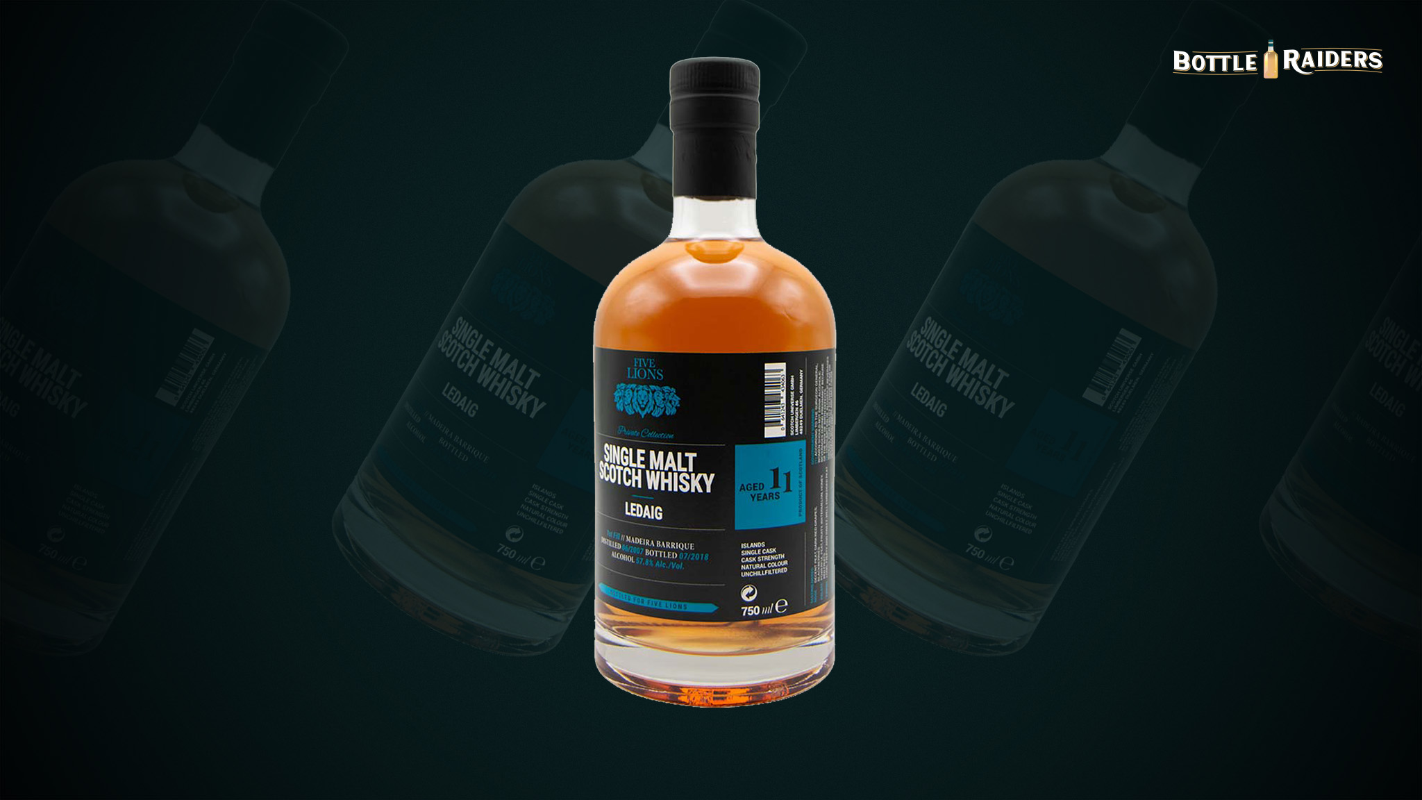 Five Lions Ledaig 11 Year Old Single Malt Scotch Whisky Review | The ...