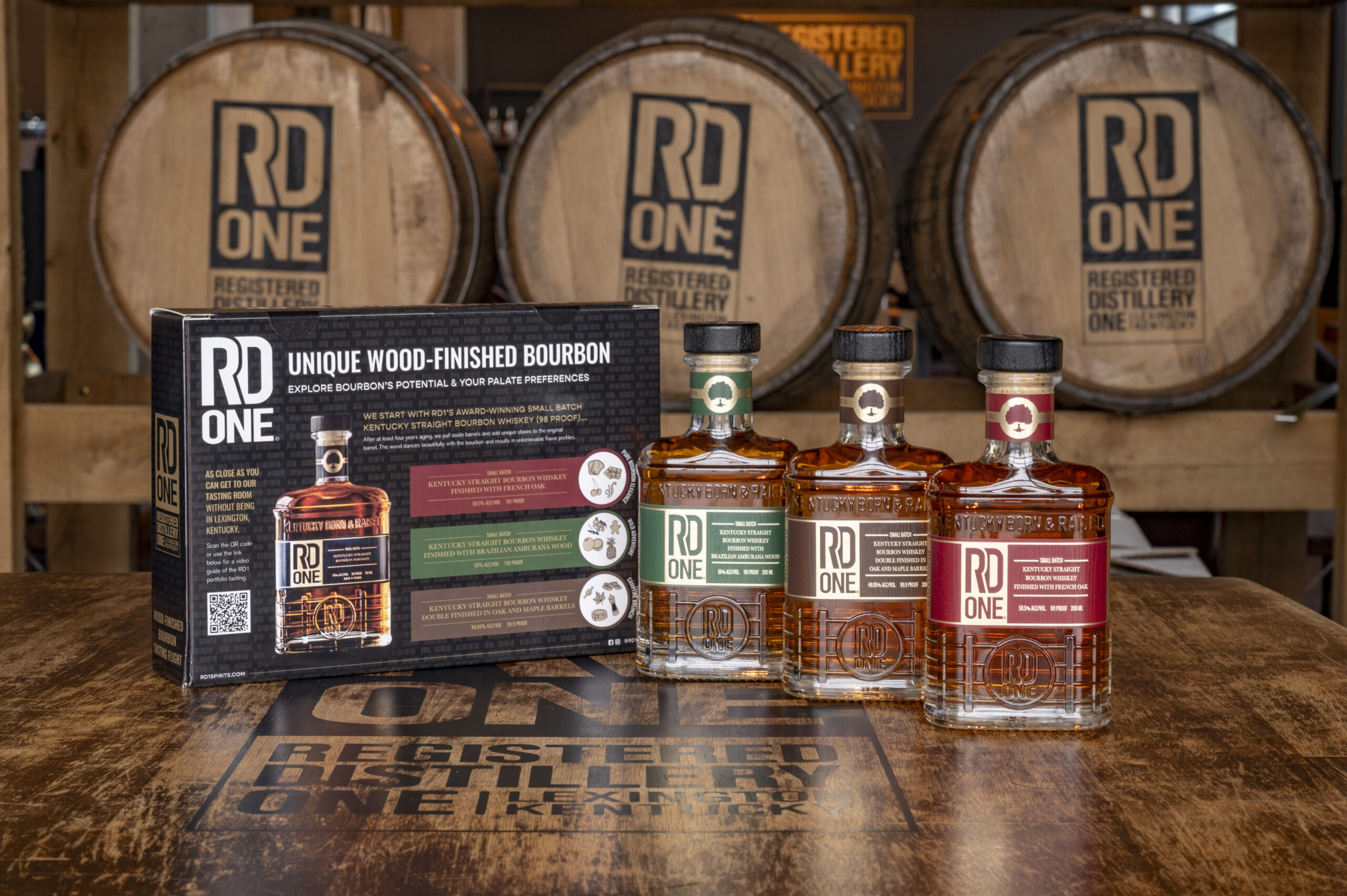 RD1 Spirits Launches Bourbon Tasting Flight Kit
