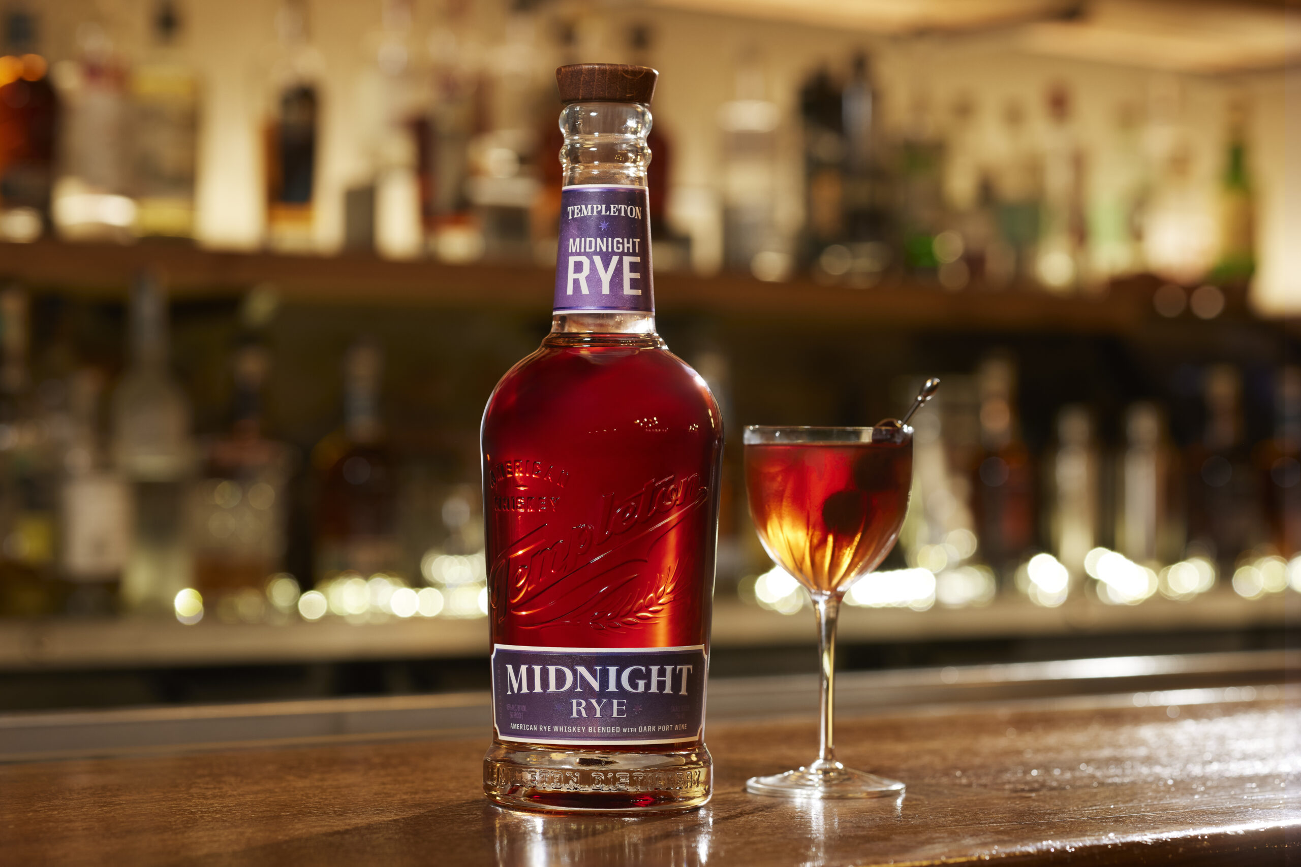 Templeton Distillery Unveils Rye Whiskey Blended With Port