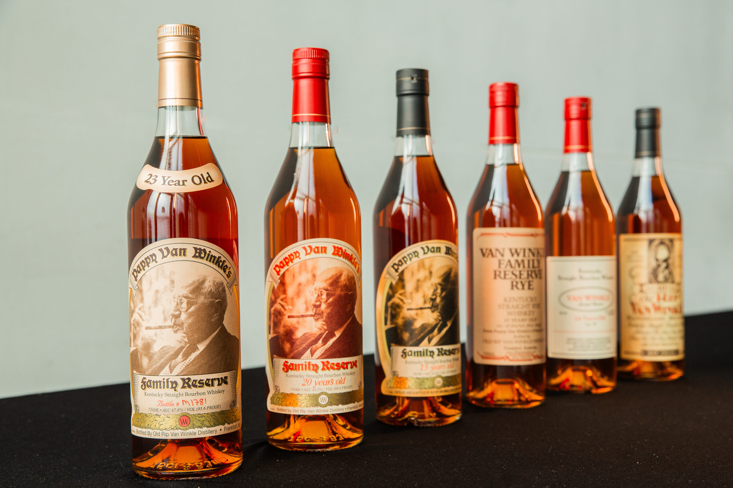 Bourbons Like Pappy Van Winkle & Michter's 25 Hit Auction