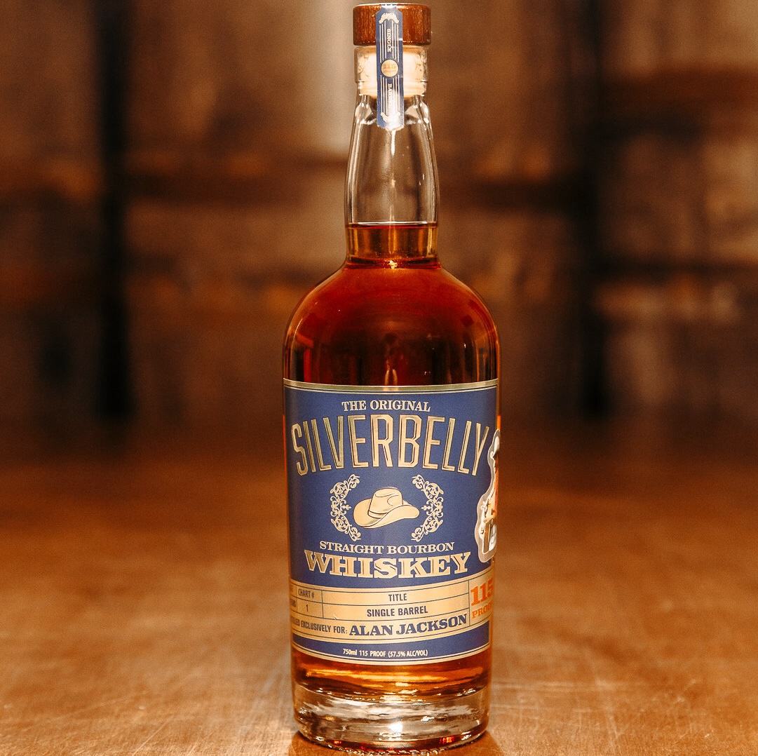 Alan Jackson Drops First Single Barrel Silverbelly Whiskey
