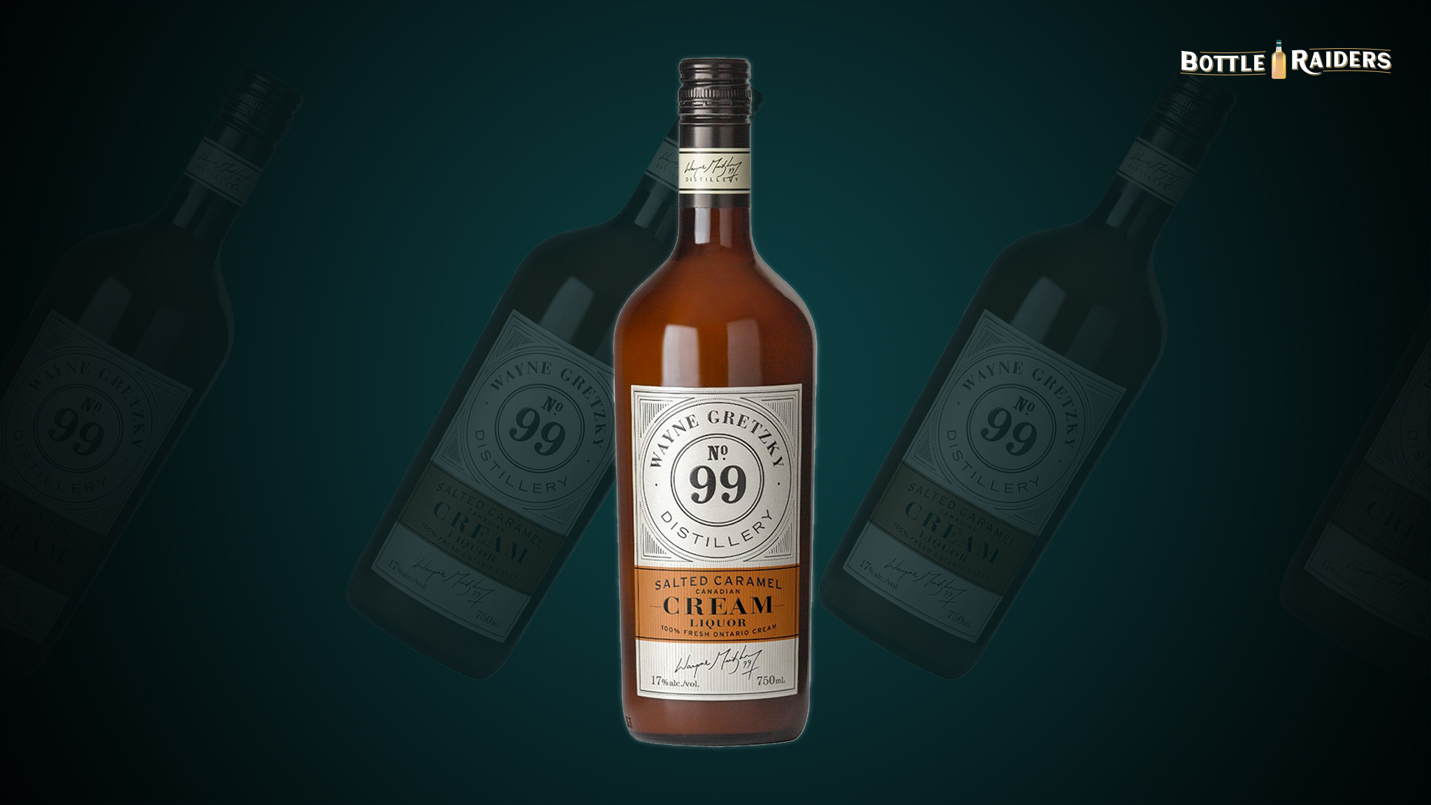 Wayne Gretzky Distillery Salted Caramel Canadian Cream Liqueur Review ...