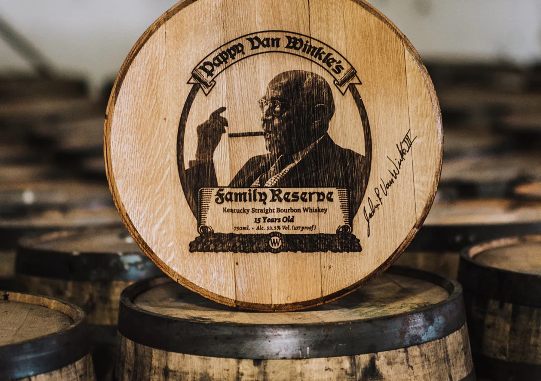 Bidding for Pappy Van Winkle 15 Barrel Reaches $800,000