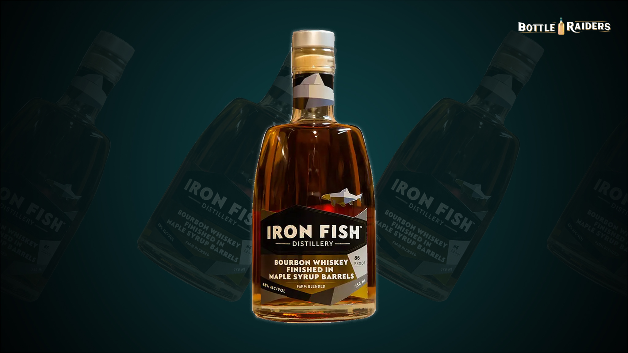 Iron Fish Distillery Bourbon Finished in Maple Syrup Barrels | The ...