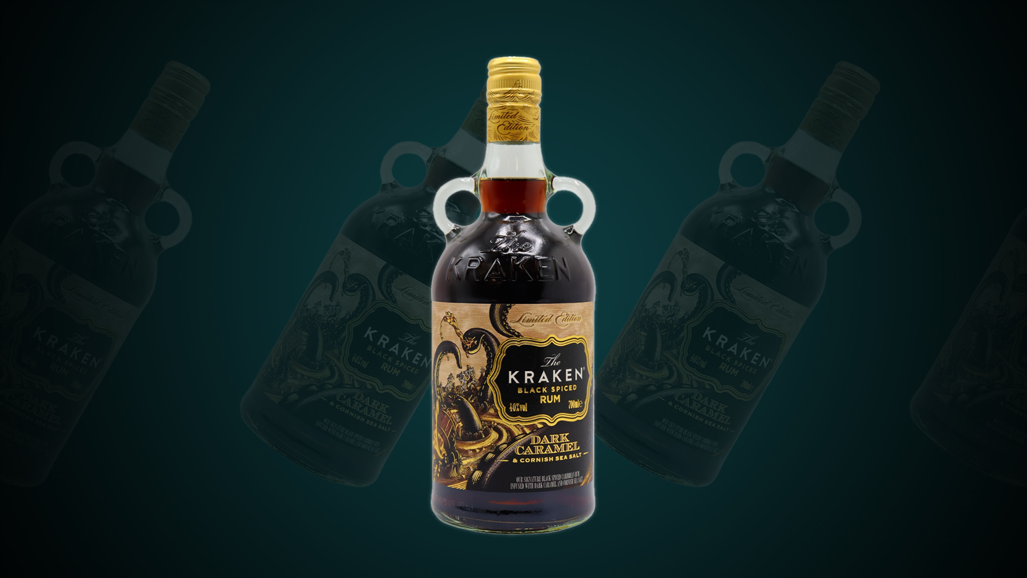 Kraken Black Spiced Rum Dark Caramel & Cornish Sea Salt Review | The ...