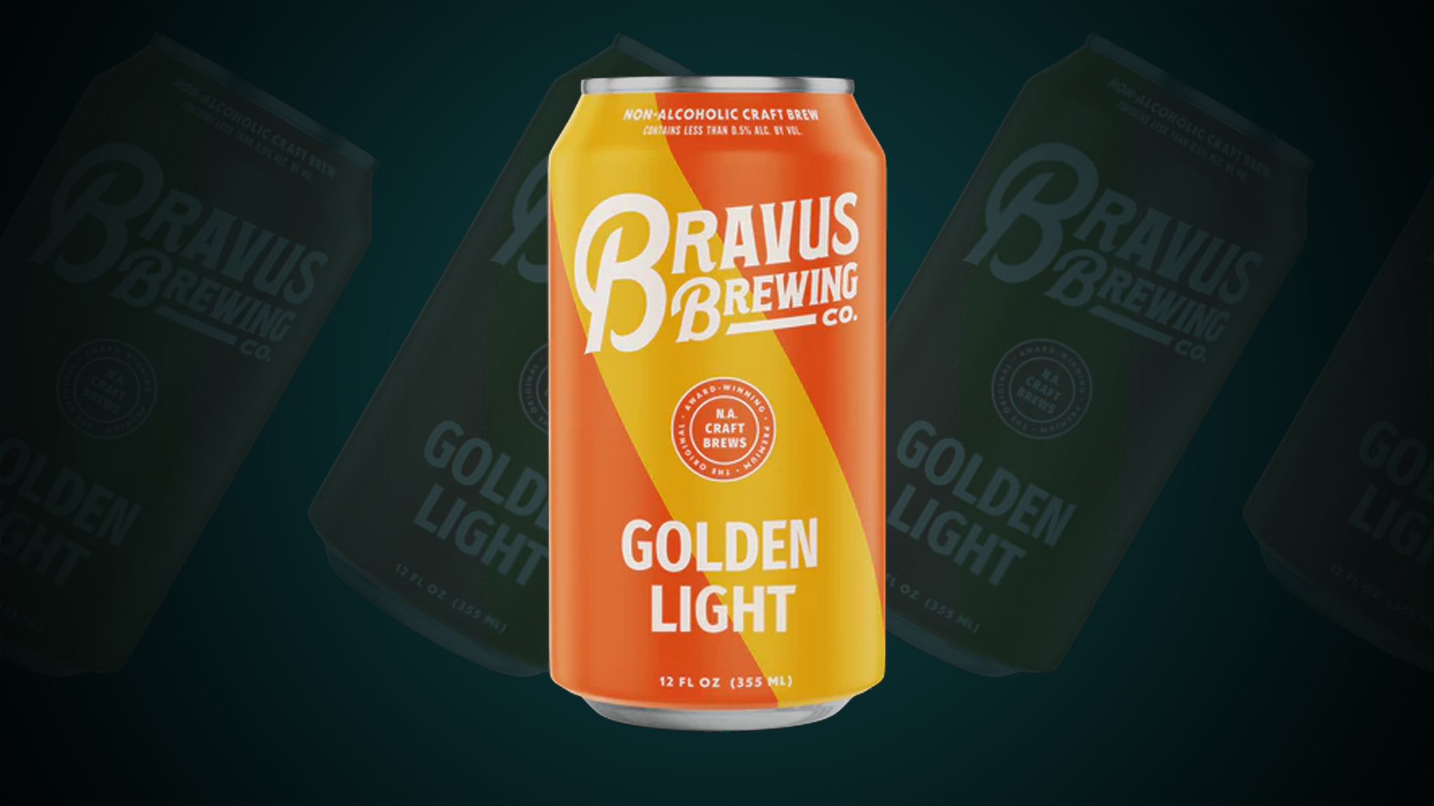 Bravus Brewing Co. Non-Alcoholic Golden Light | The Daily Pour