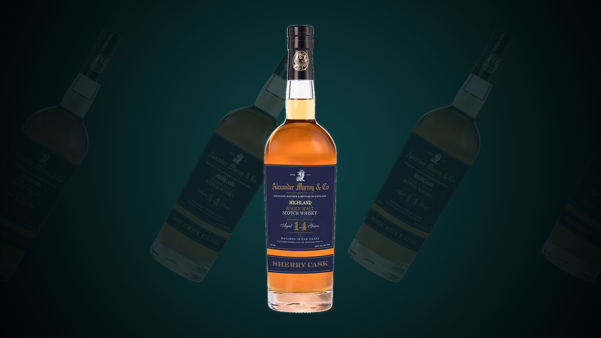 Alexander Murray & Co. Highland 14 Years Sherry Cask Single Malt Scotch ...