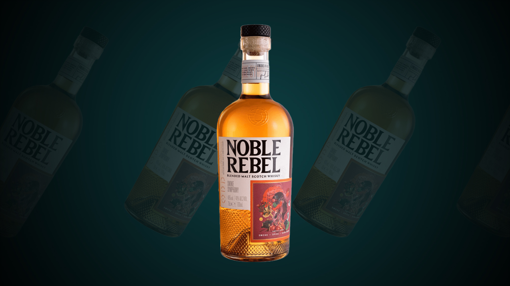 Noble Rebel Smoke Symphony Blended Malt Scotch Review | The Daily Pour