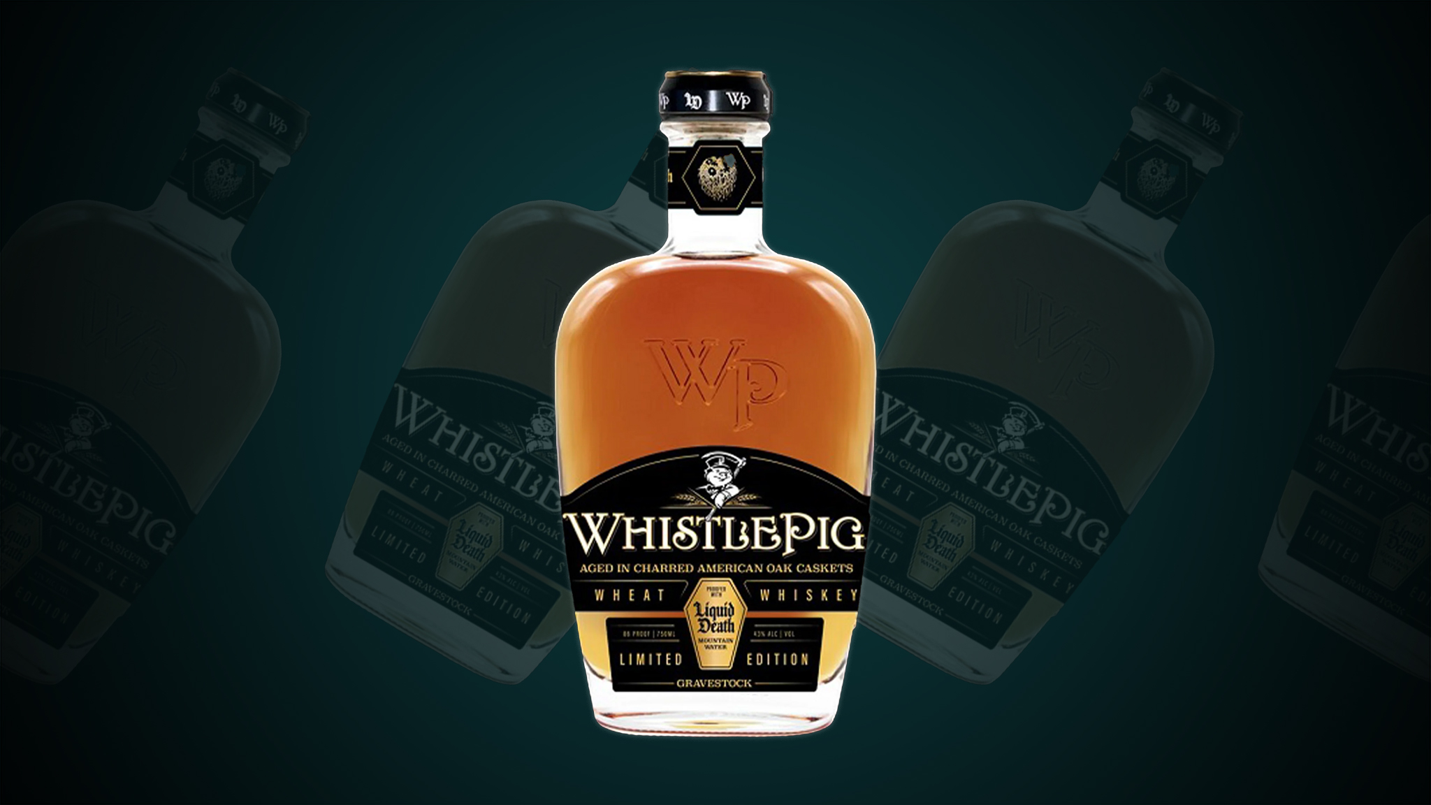 WhistlePig Wheat Whiskey Gravestock Liquid Death Review | The Daily Pour