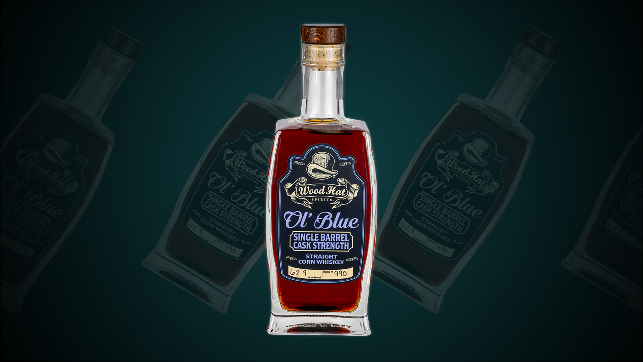 Wood Hat Ol’ Blue Single Barrel Cask Strength Corn Whiskey | The Daily Pour