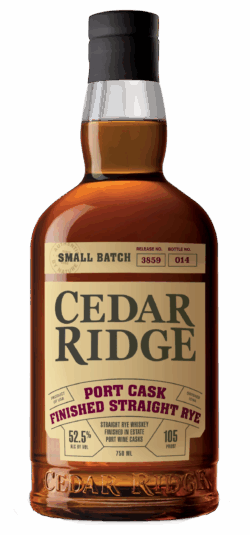 Cedar Ridge Port Cask Finished Straight Rye (2025) Review | The Daily Pour