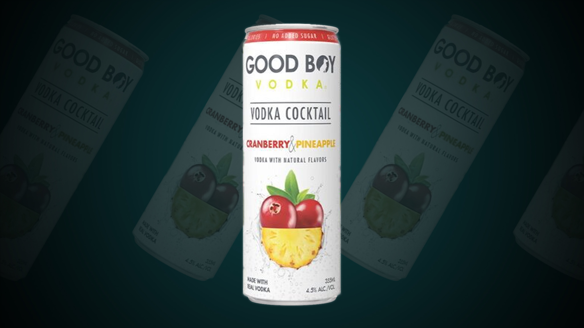 Good Boy Vodka Cocktail Cranberry & Pineapple | The Daily Pour
