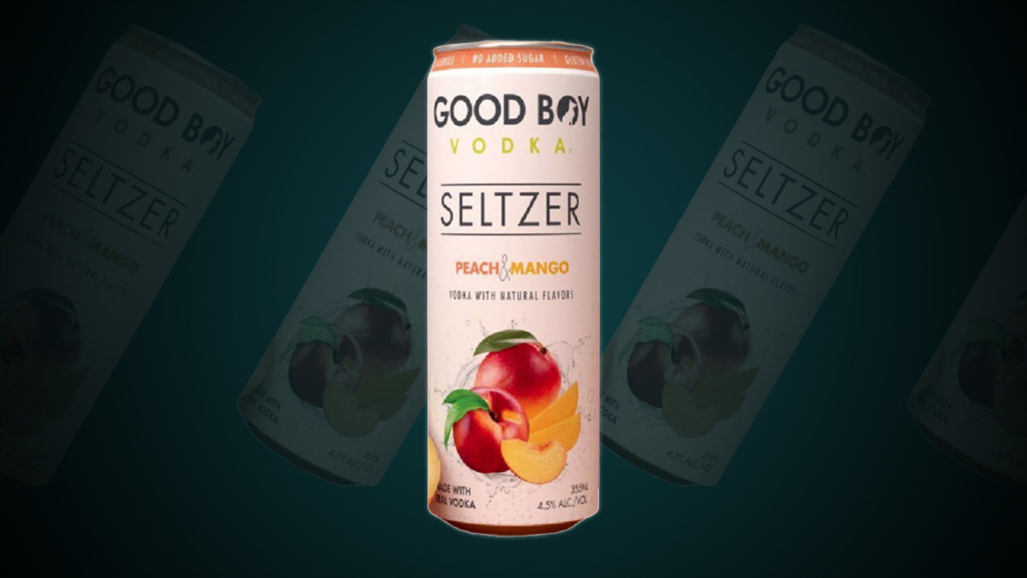 Good Boy Vodka Cocktail Peach & Mango | The Daily Pour
