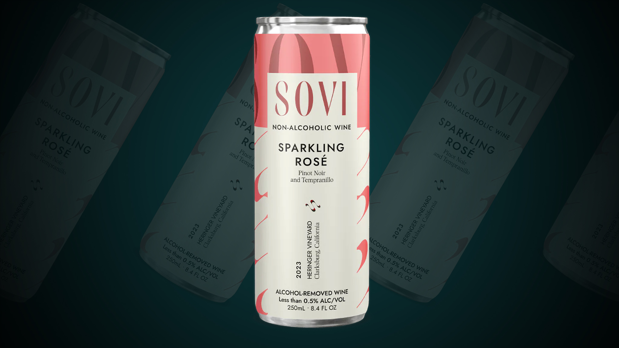 Sovi Non-Alcoholic Sparkling Rosé Review | The Daily Pour