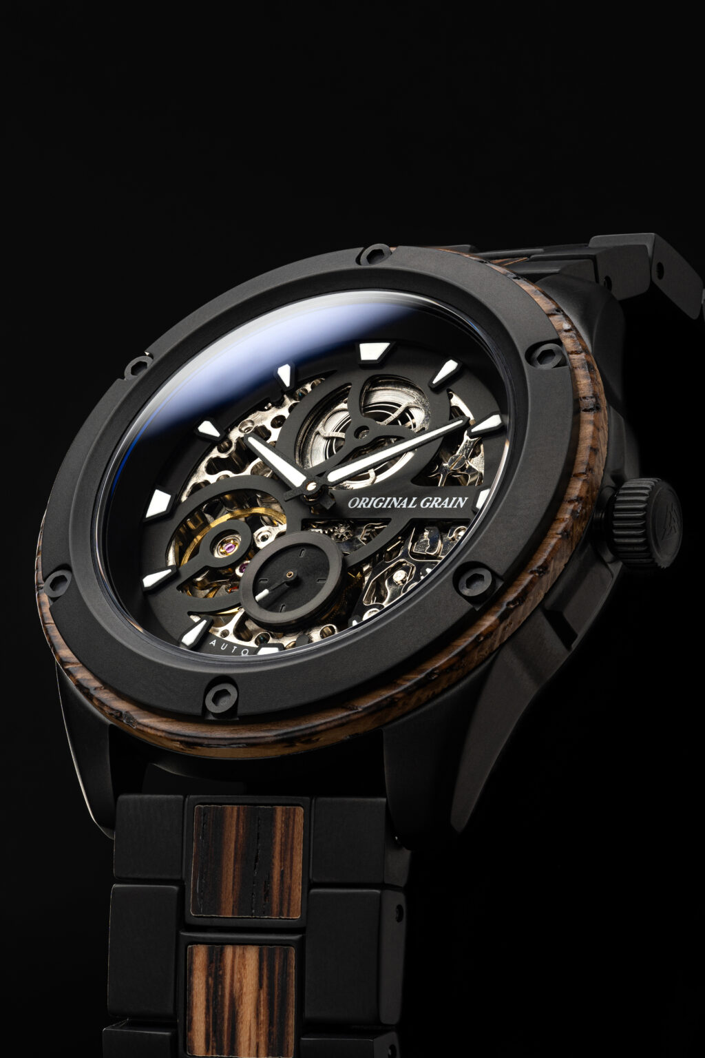 Meet Original Grain — Watches Built From Whiskey Barrels
