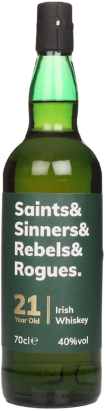 Saints & Sinners & Rebels & Rogues 21 Year Old Irish Whiskey | The ...